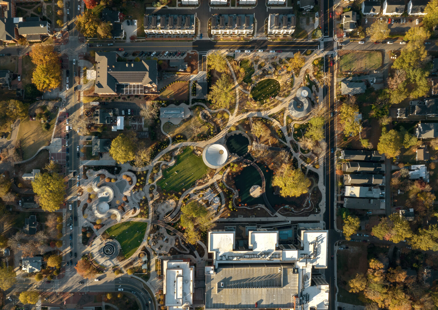 Downtown Cary Park - OJB Landscape Architecture
