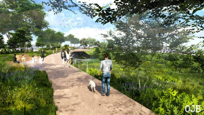 The Brisbane Baylands Master Plan - OJB Landscape Architecture