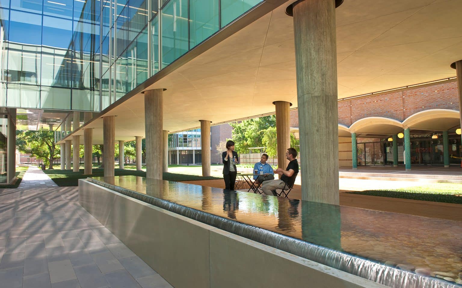 Rice University - Brockman Hall for Physics - OJB Landscape Architecture
