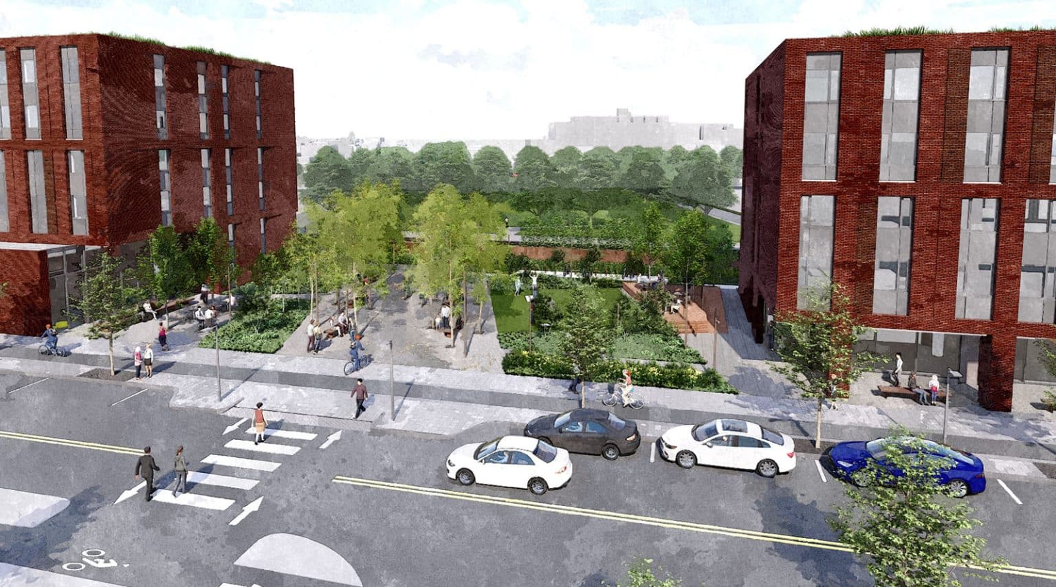MIT Graduate Student Housing - OJB Landscape Architecture