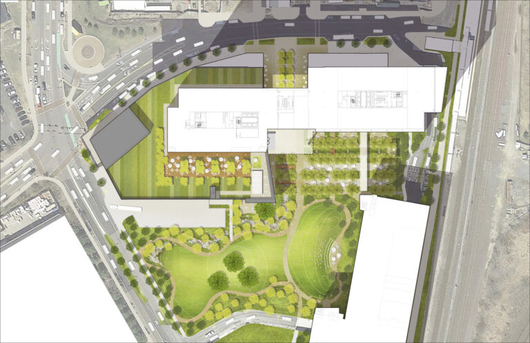 Mass General Brigham Administrative Campus - OJB Landscape Architecture